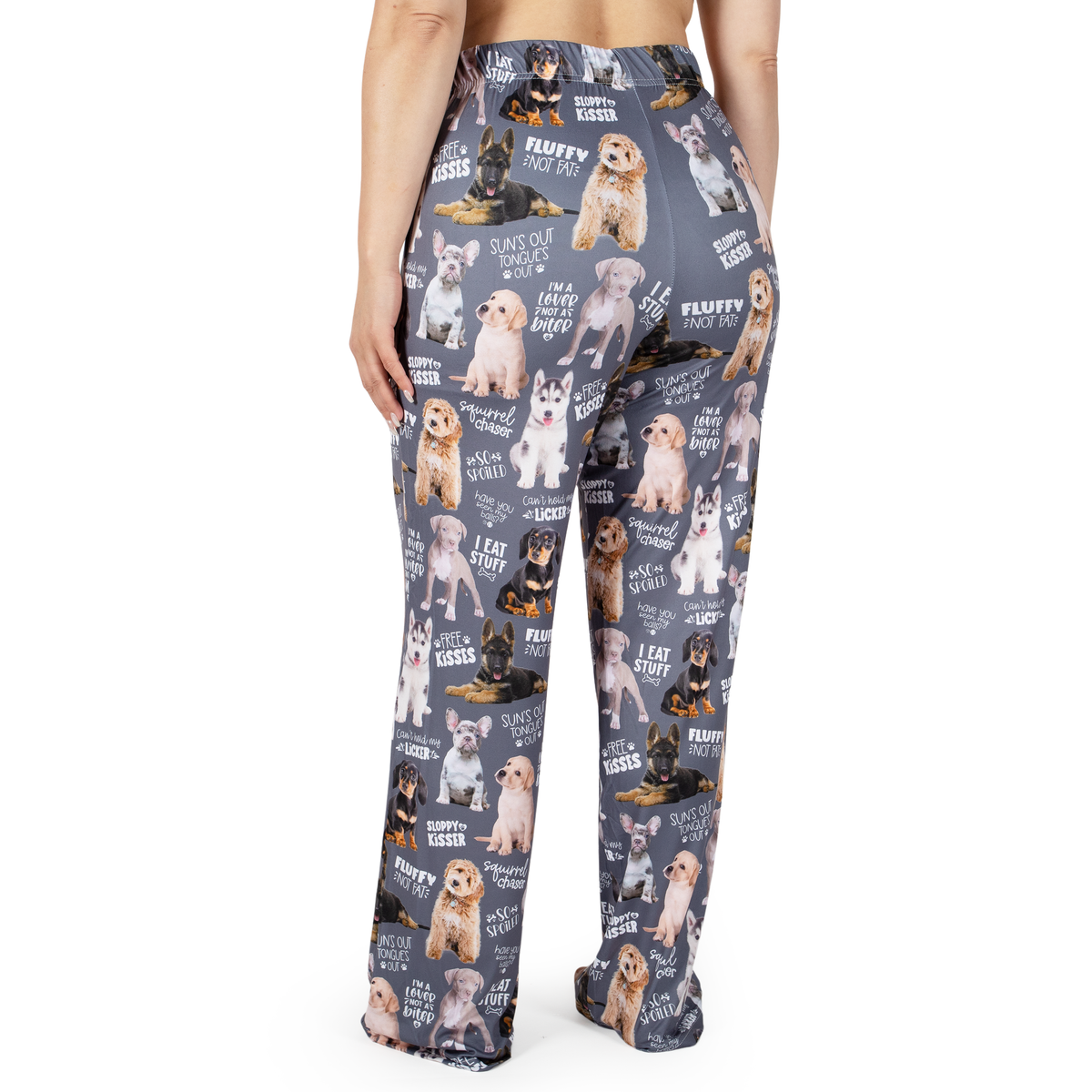 Chalkboard Dog Lounge Pants | BRIEF INSANITY | Brief Insanity