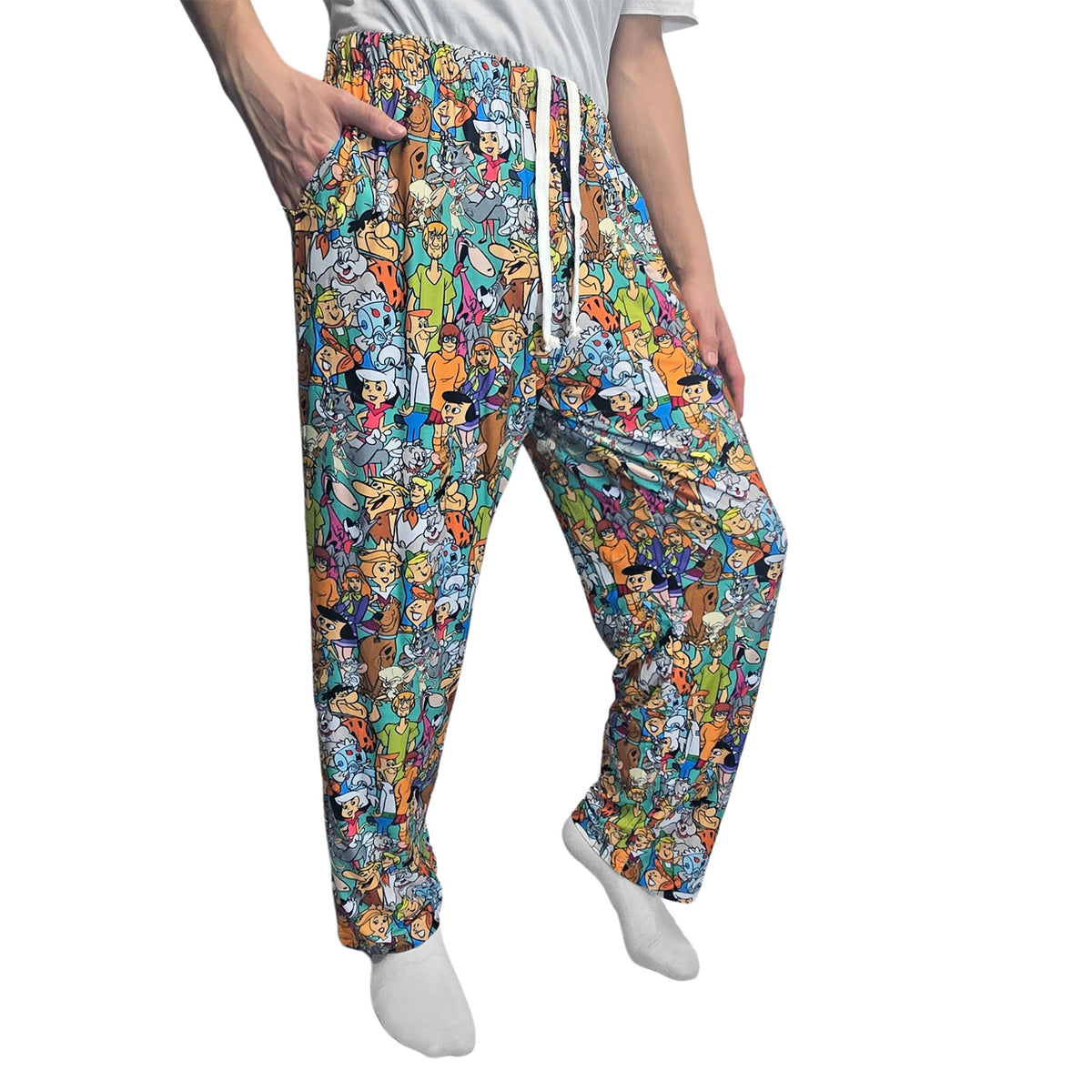 Saturday Morning Cartoons Pajama Pants | Brief Insanity