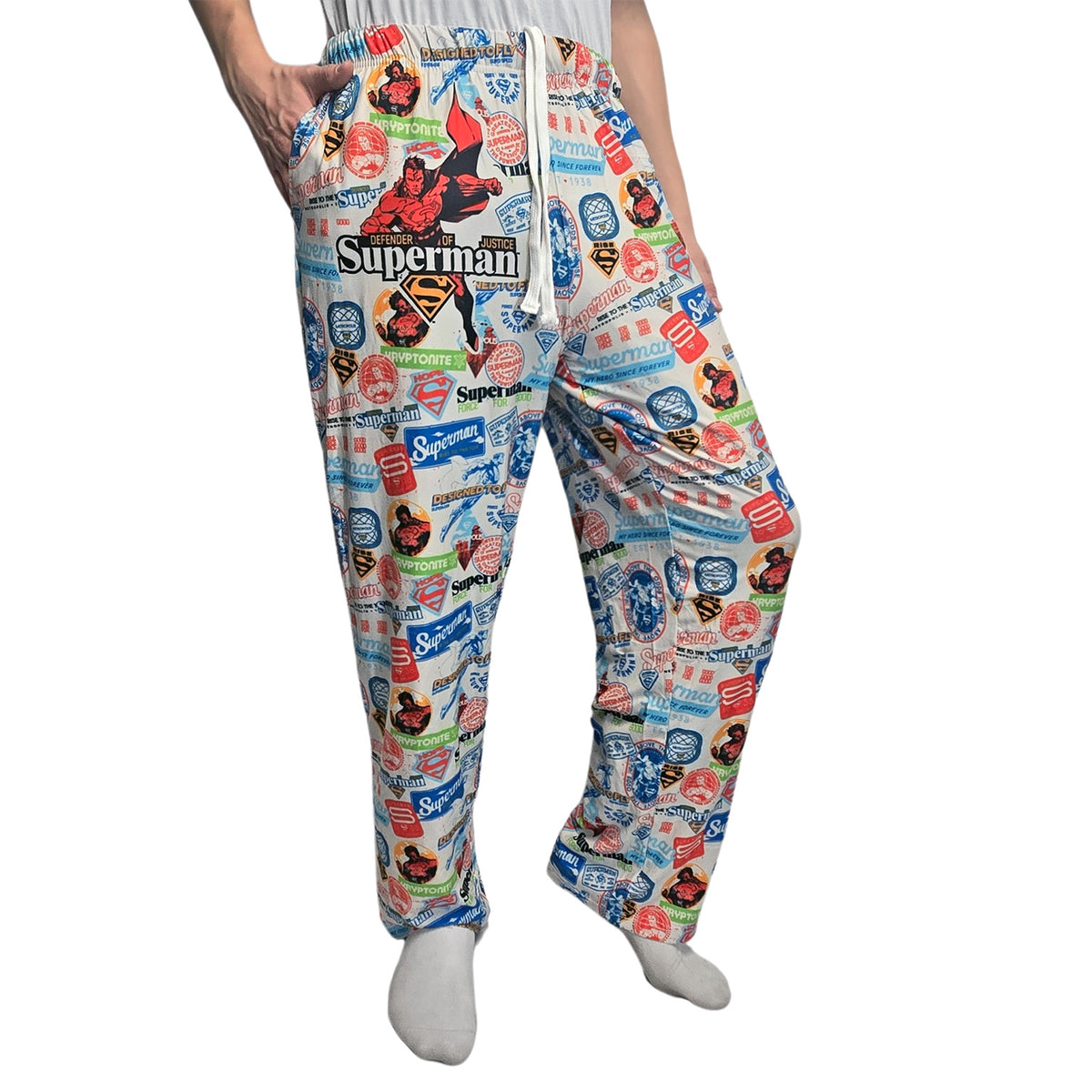 Superman Vintage Pajama Pants | Brief Insanity