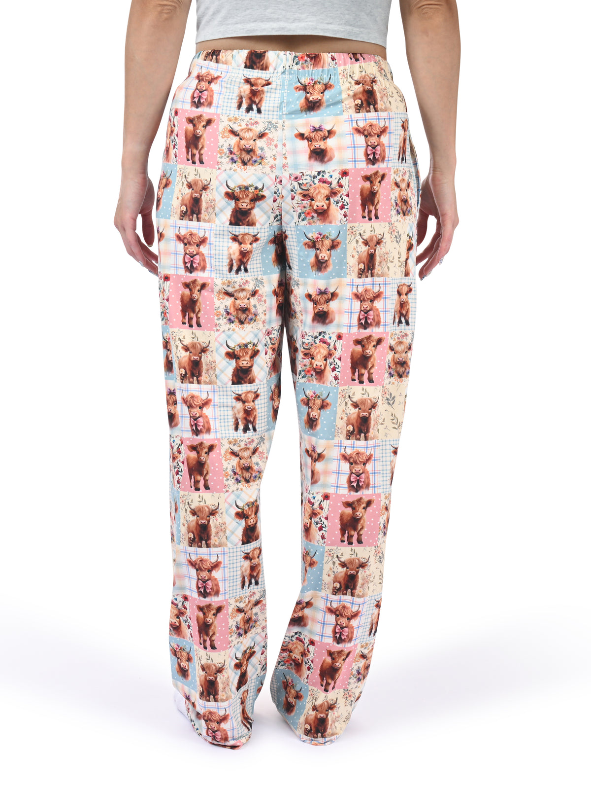 Highland Cow Quilt Pajama Pants | Brief Insanity