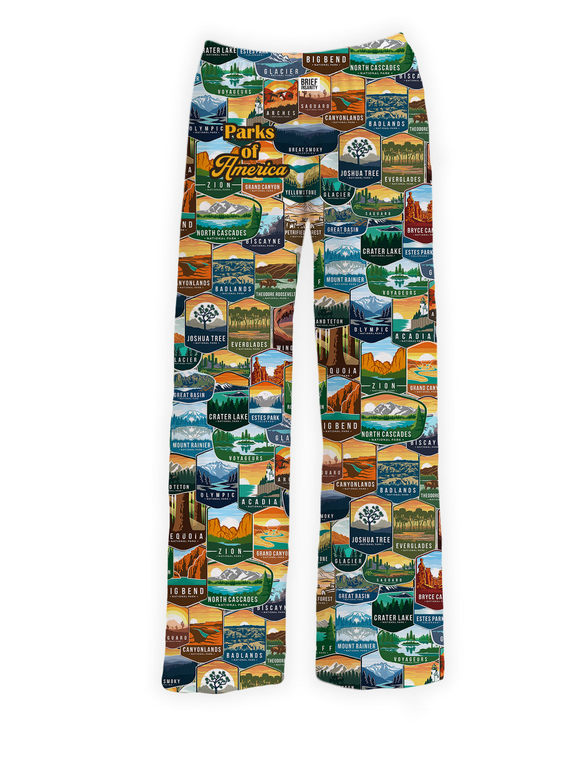 Parks of America Unisex Pajama Pajama Lounge Pants | Brief Insanity ...