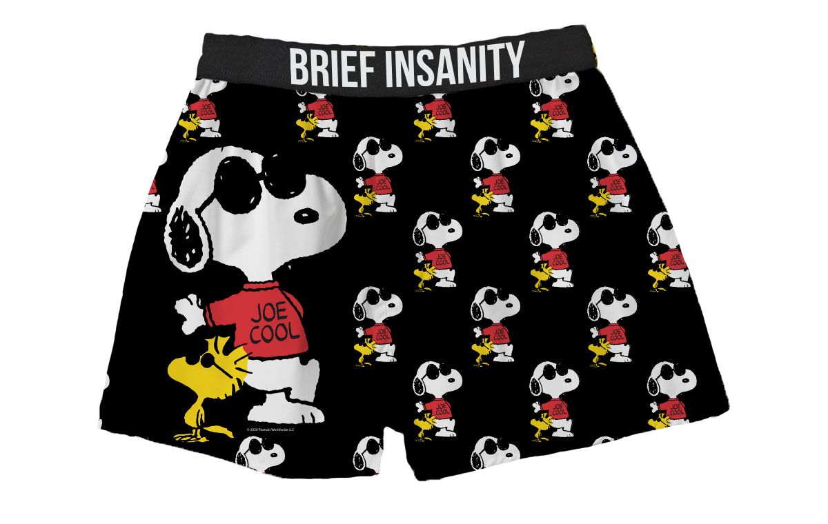Snoopy Joe Cool Loungewear Boxer Shorts | Brief Insanity